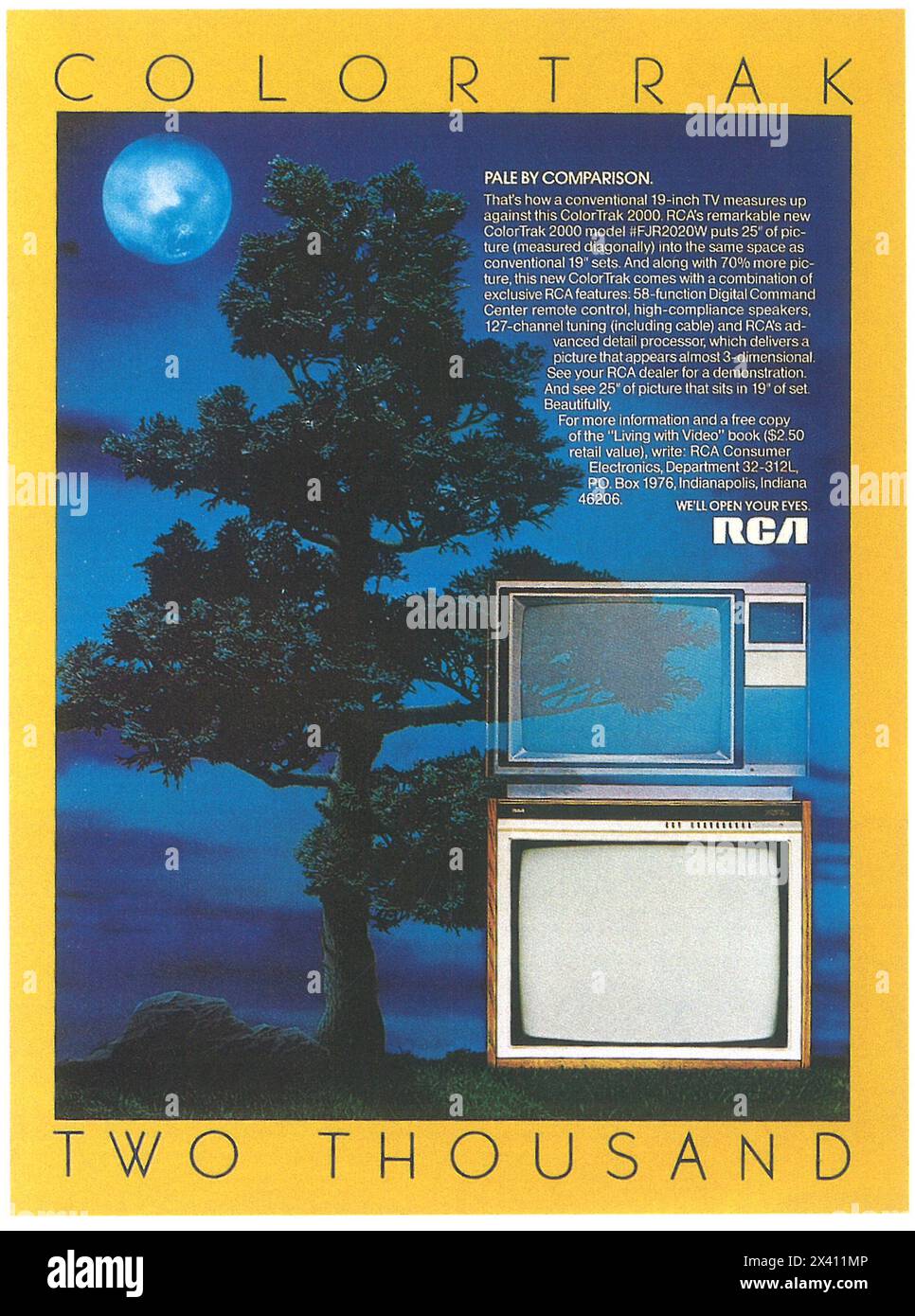 1980s tv screen hi-res stock photography and images - Alamy