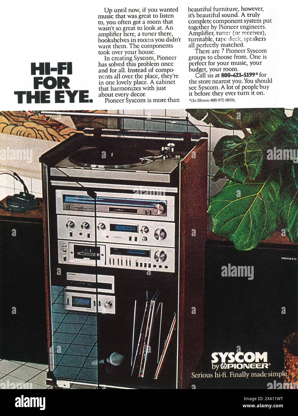 Pioneer vintage hifi system hi-res stock photography and images - Alamy