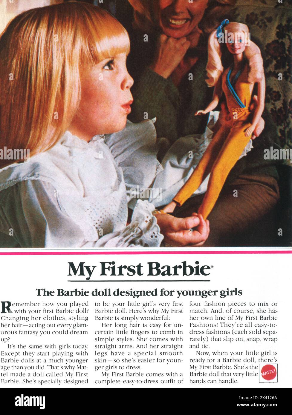 Mattel ad magazine hi-res stock photography and images - Alamy