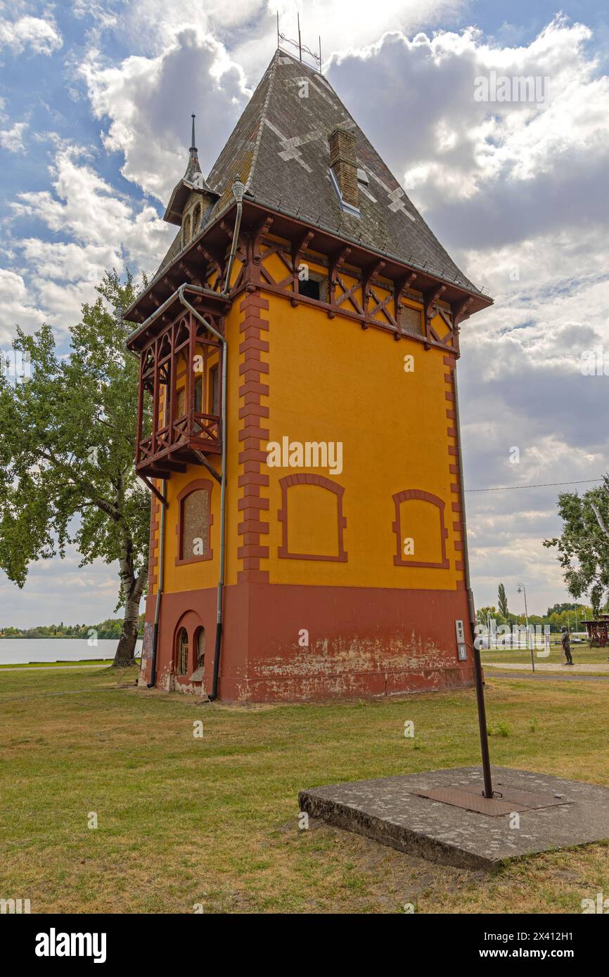 Palic, Serbia - August 01, 2022: Abandoned Owls Tower Medieval Building ...
