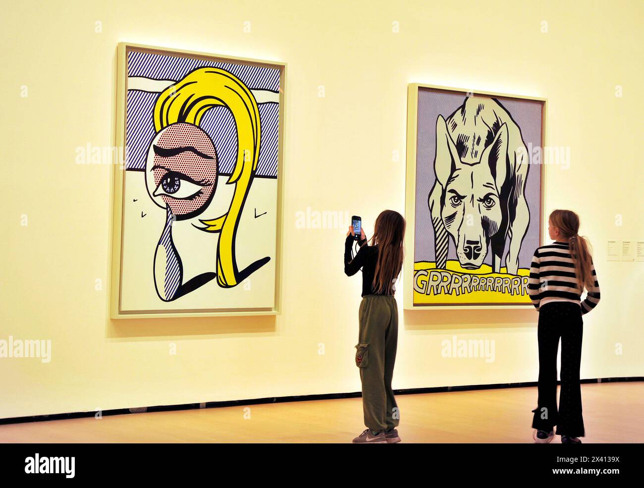 Roy Lichtenstein, pop art, painting, Guggenheim, Museum, Bilbao, Spain ...