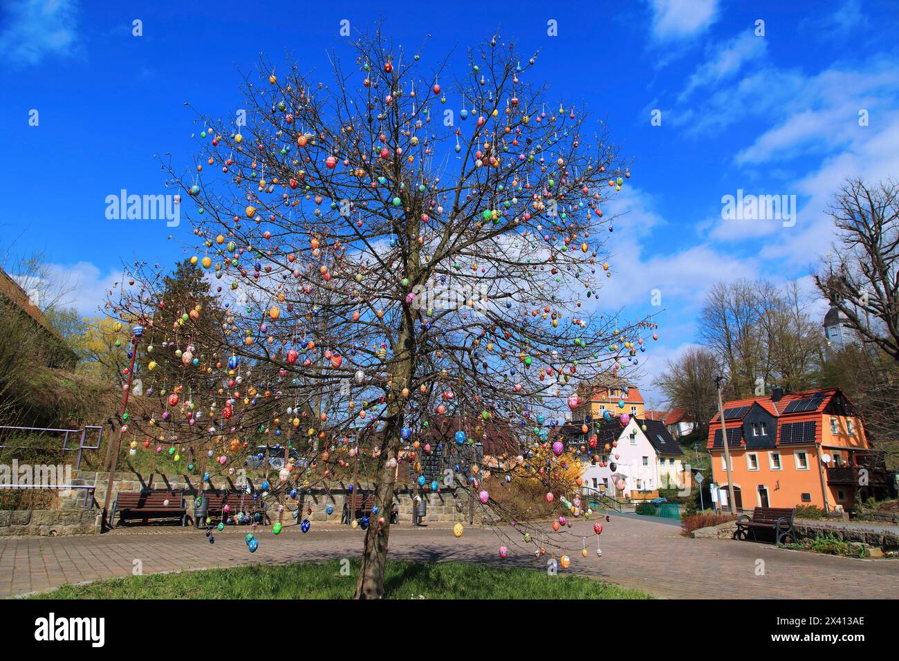 Easter tree germany hi-res stock photography and images - Alamy