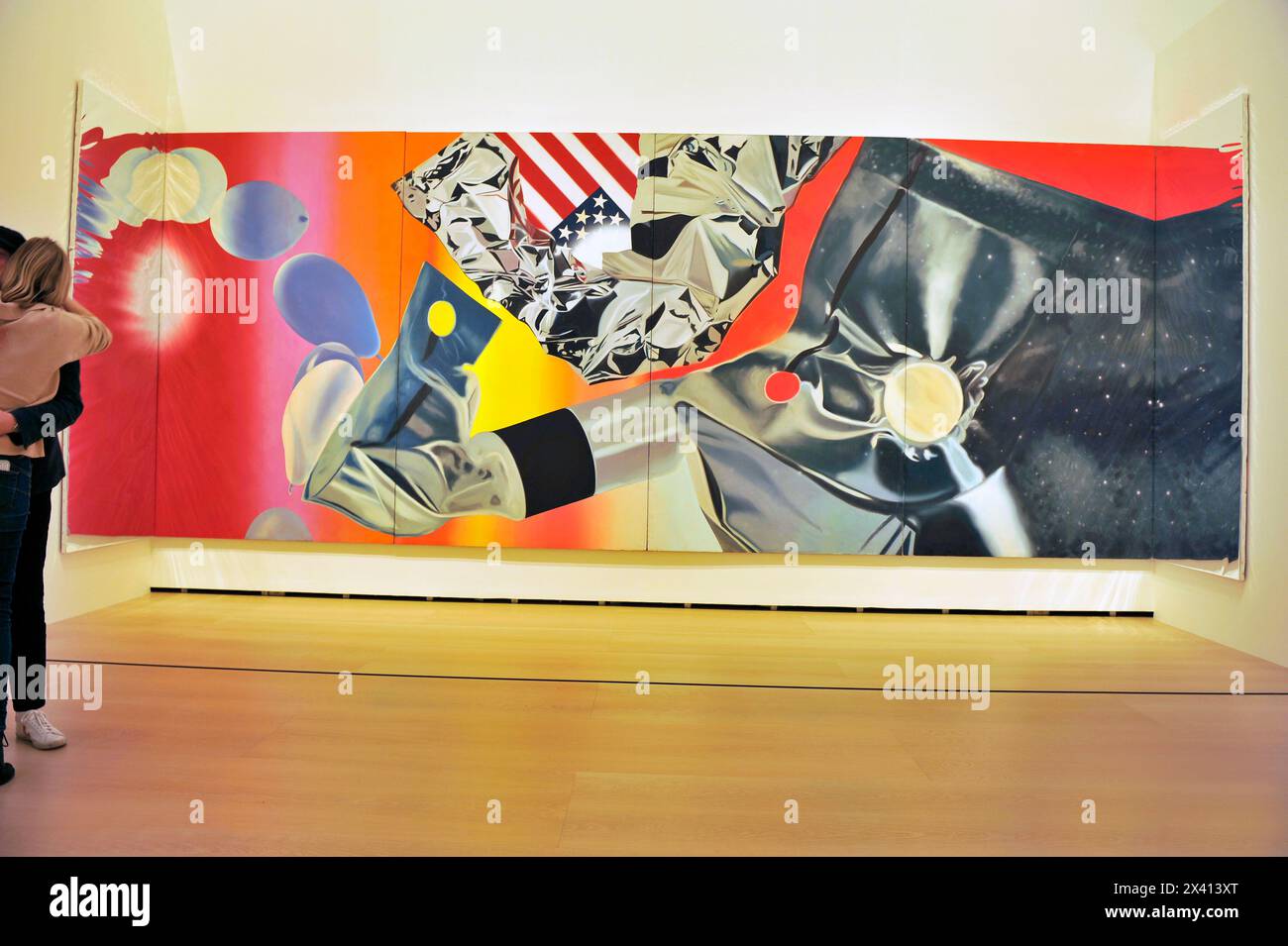 James Rosenquist, pop art, painting, Guggenheim, Museum, Bilbao, Spain ...
