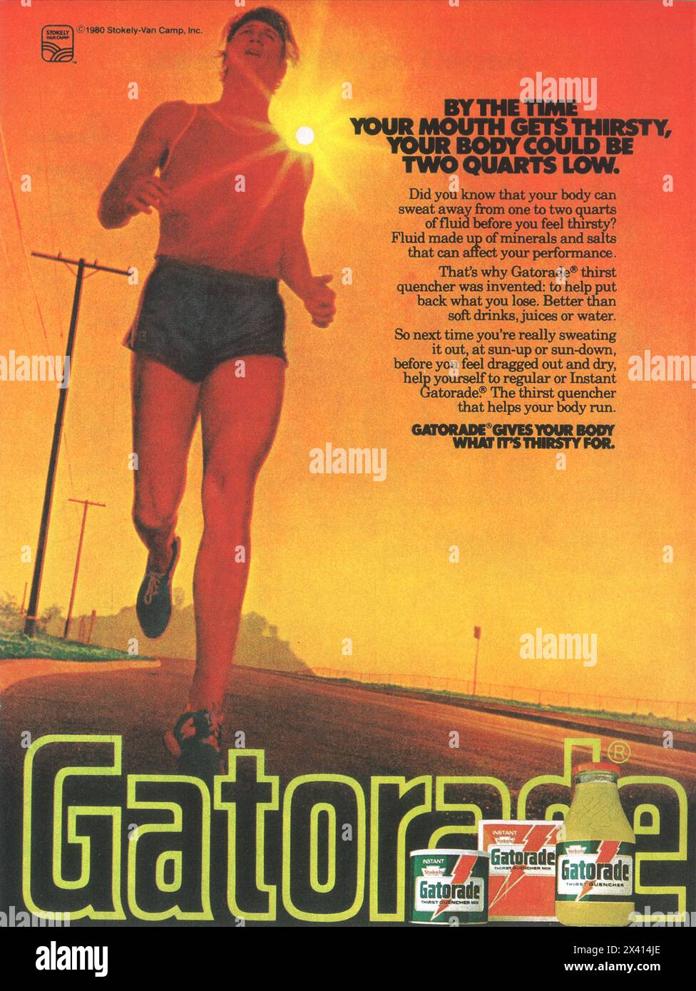 Gatorade ads hi-res stock photography and images - Alamy