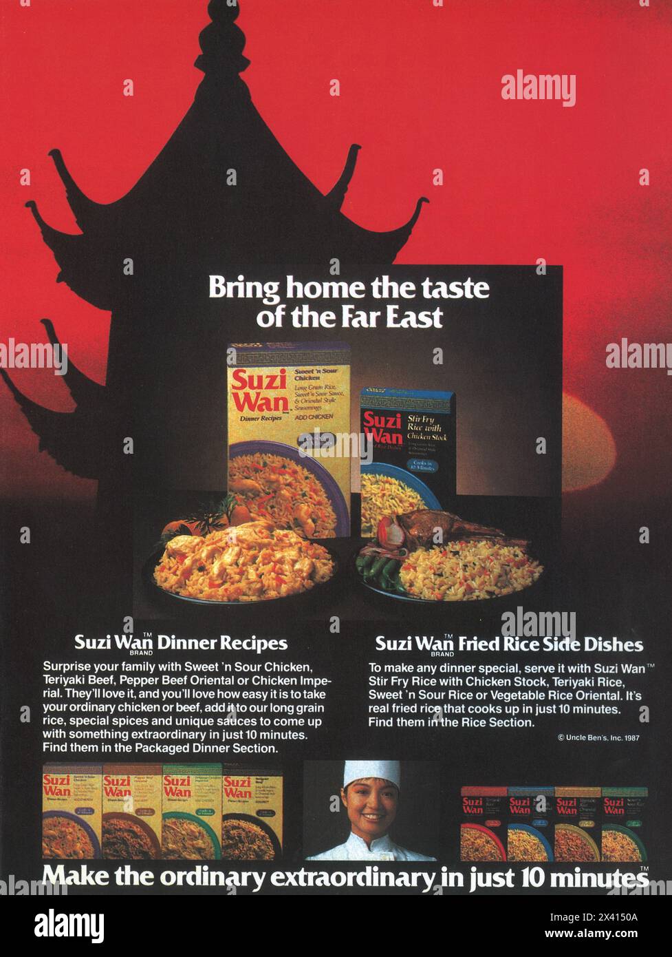 Box uncle bens rice hi-res stock photography and images - Alamy