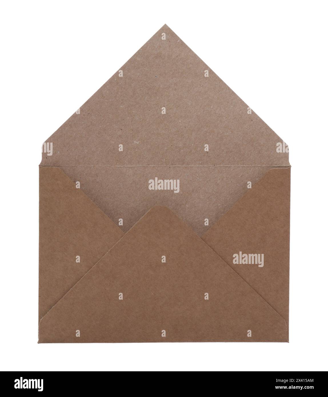 White open envelope kraft Cut Out Stock Images & Pictures - Alamy