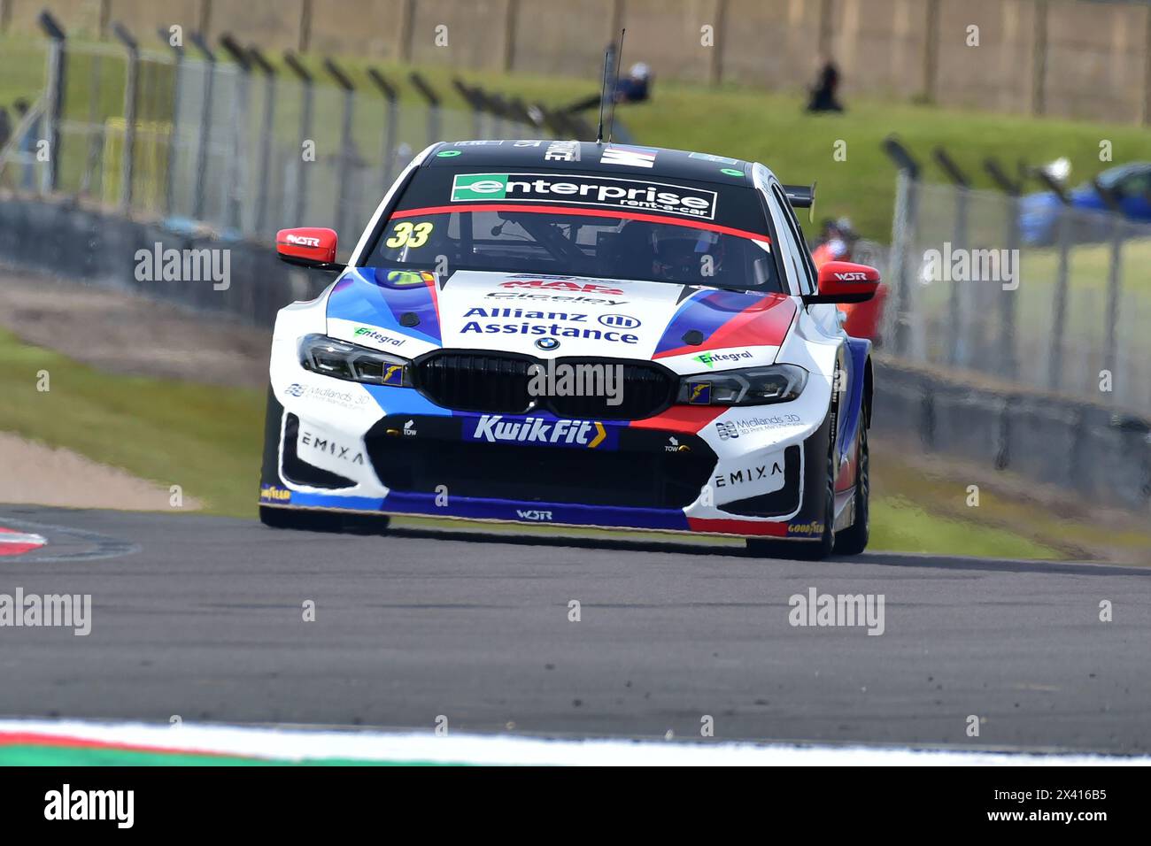 Adam Morgan, BMW 330e M Sport, Team BMW, Round 2, BTCC, British Touring Car Championship ...