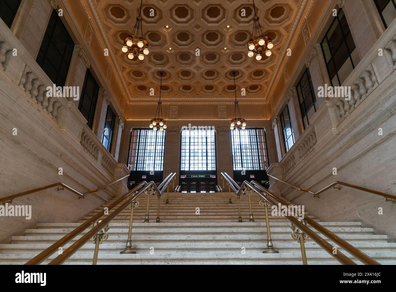 Chicago, Illinois - United States - April 24th, 2024: Interior of the ...