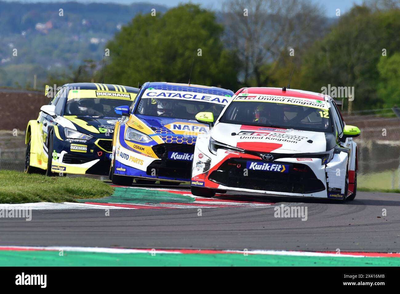 Rob Huff, Toyota Corolla GR Sport, Toyota Gazoo Racing, Round 2, BTCC, British Touring Car ...