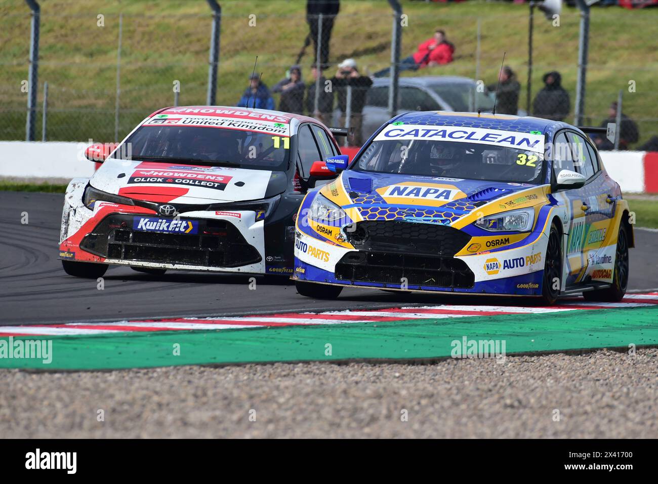 Daniel Rowbottom, Ford Focus ST, NAPA Racing UK, Andrew Watson, Toyota Corolla GR Sport, Toyota ...