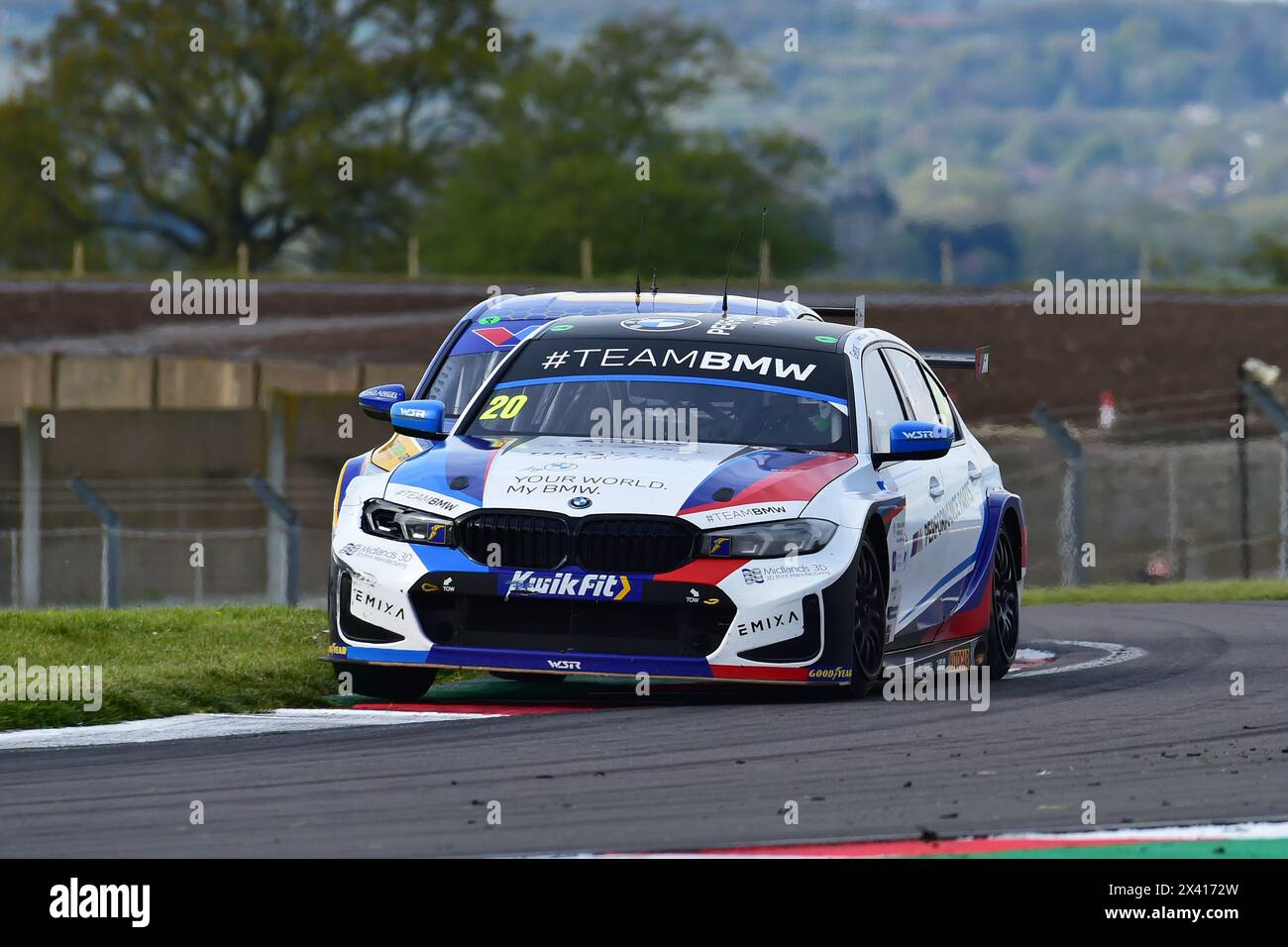 Colin Turkington, BMW 330e M Sport, Team BMW, Round 2, BTCC, British Touring Car Championship ...