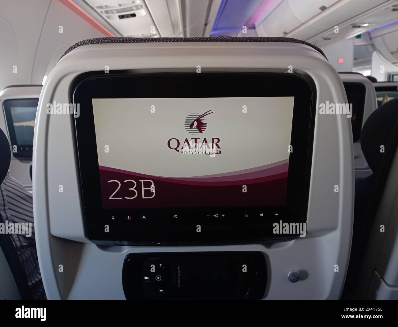 Aircraft seat map hi-res stock photography and images - Alamy