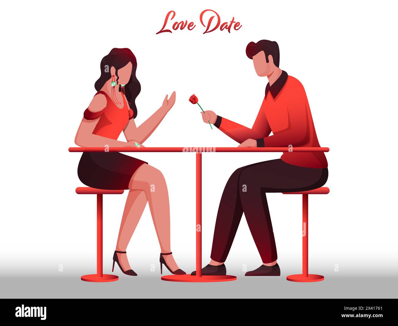 Affection bonding Stock Vector Images - Alamy