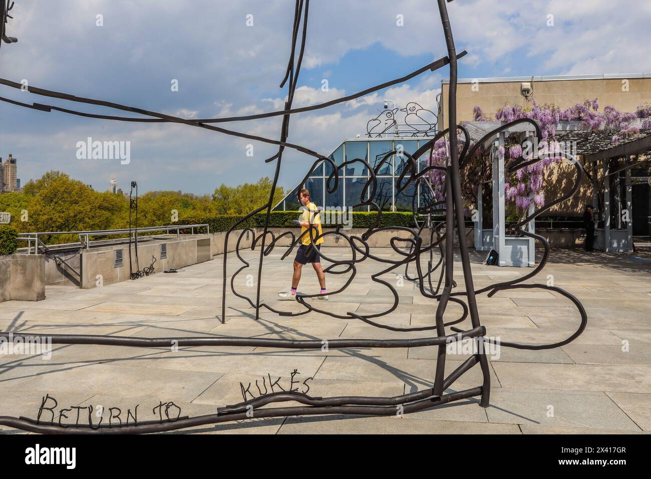 New York, United States. 29th Apr, 2024. Preview of The Roof Garden ...