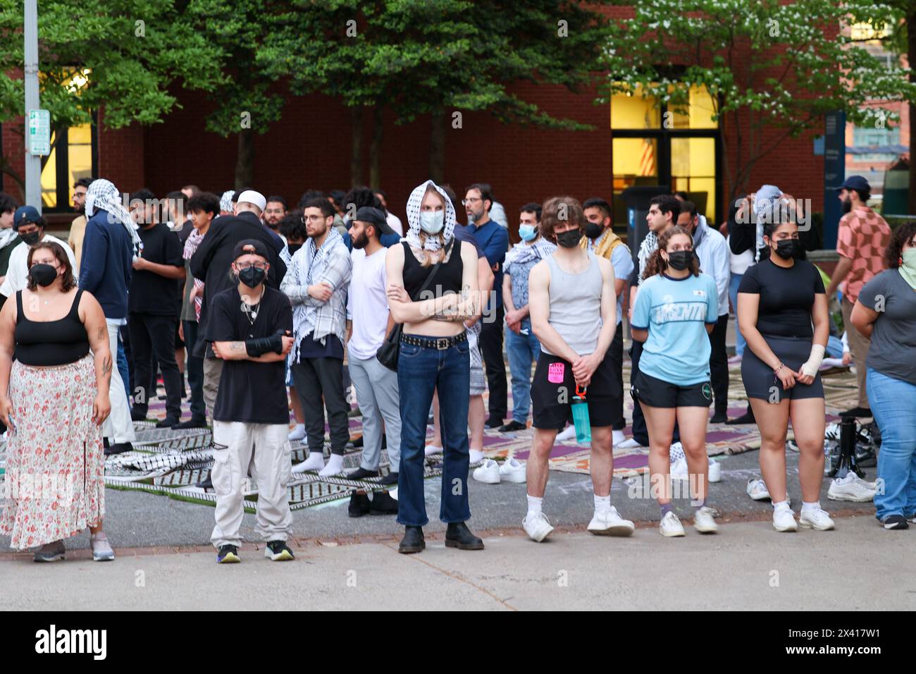 April 28, 2024, George Washington (GW) University, Washington, DC, USA ...