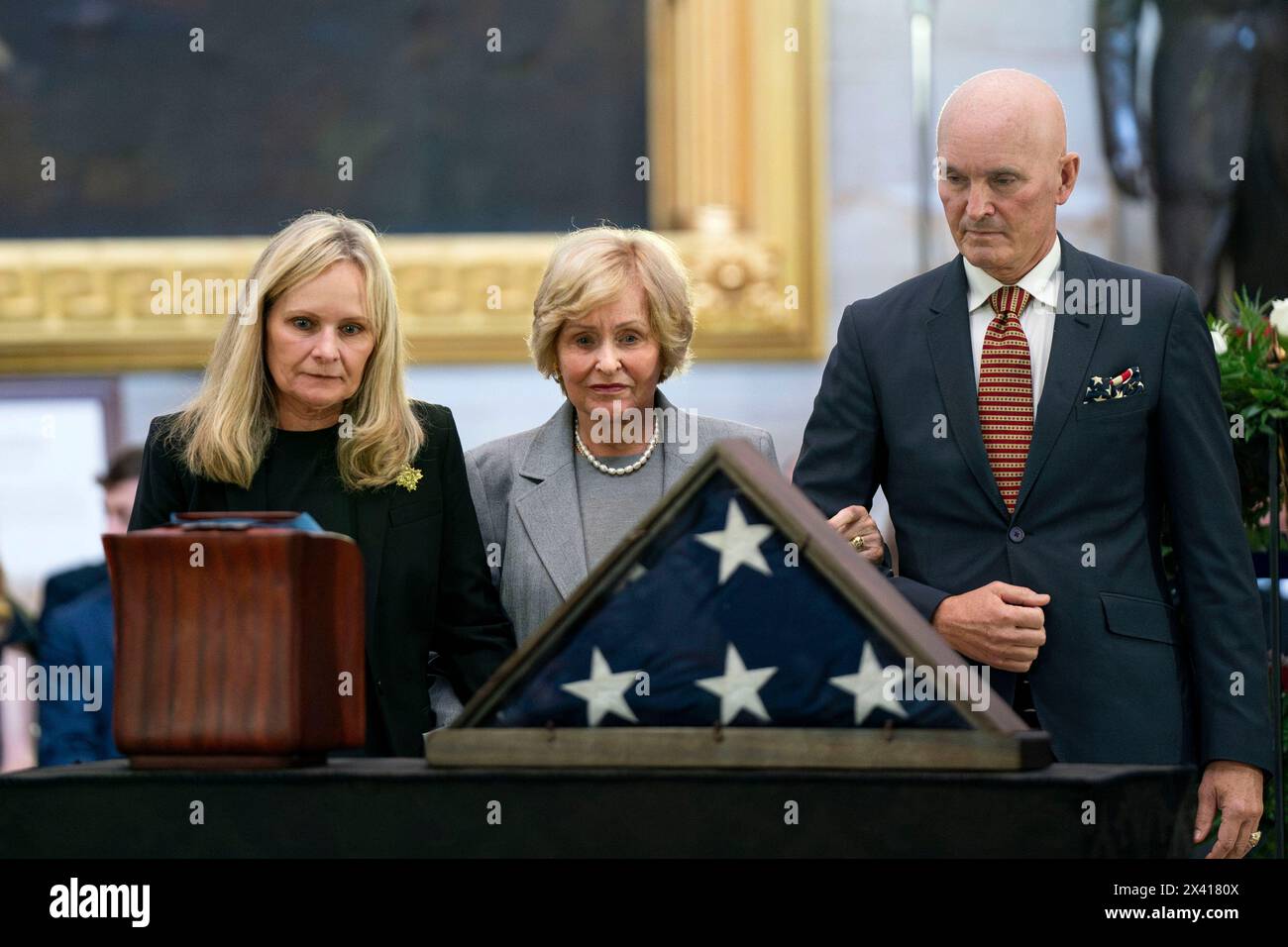 Washington, United States. 29th Apr, 2024. Daughter Martha Puckett ...