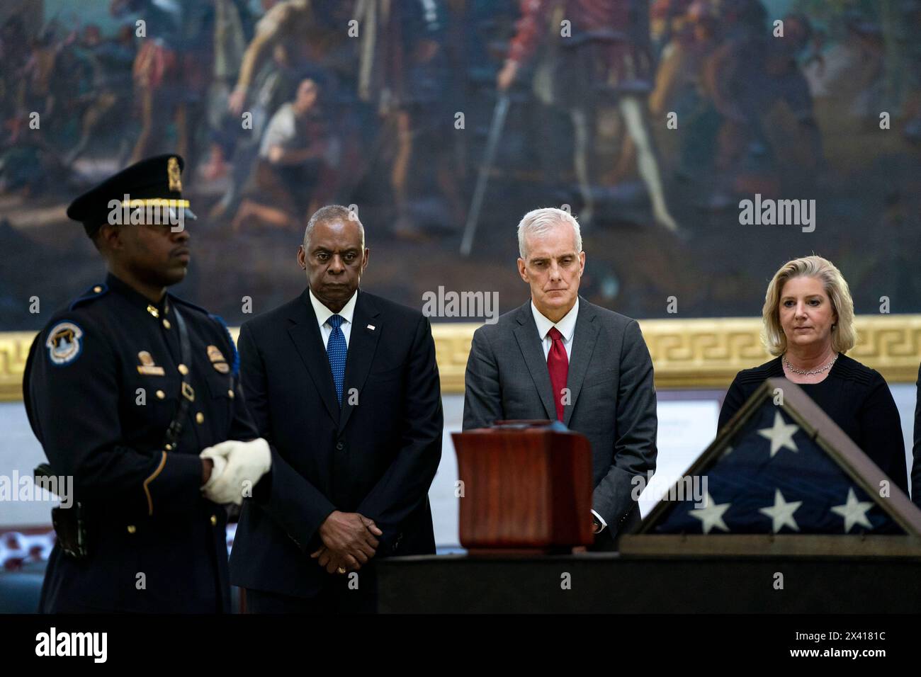 Washington, United States. 29th Apr, 2024. Defense Secretary Lloyd ...