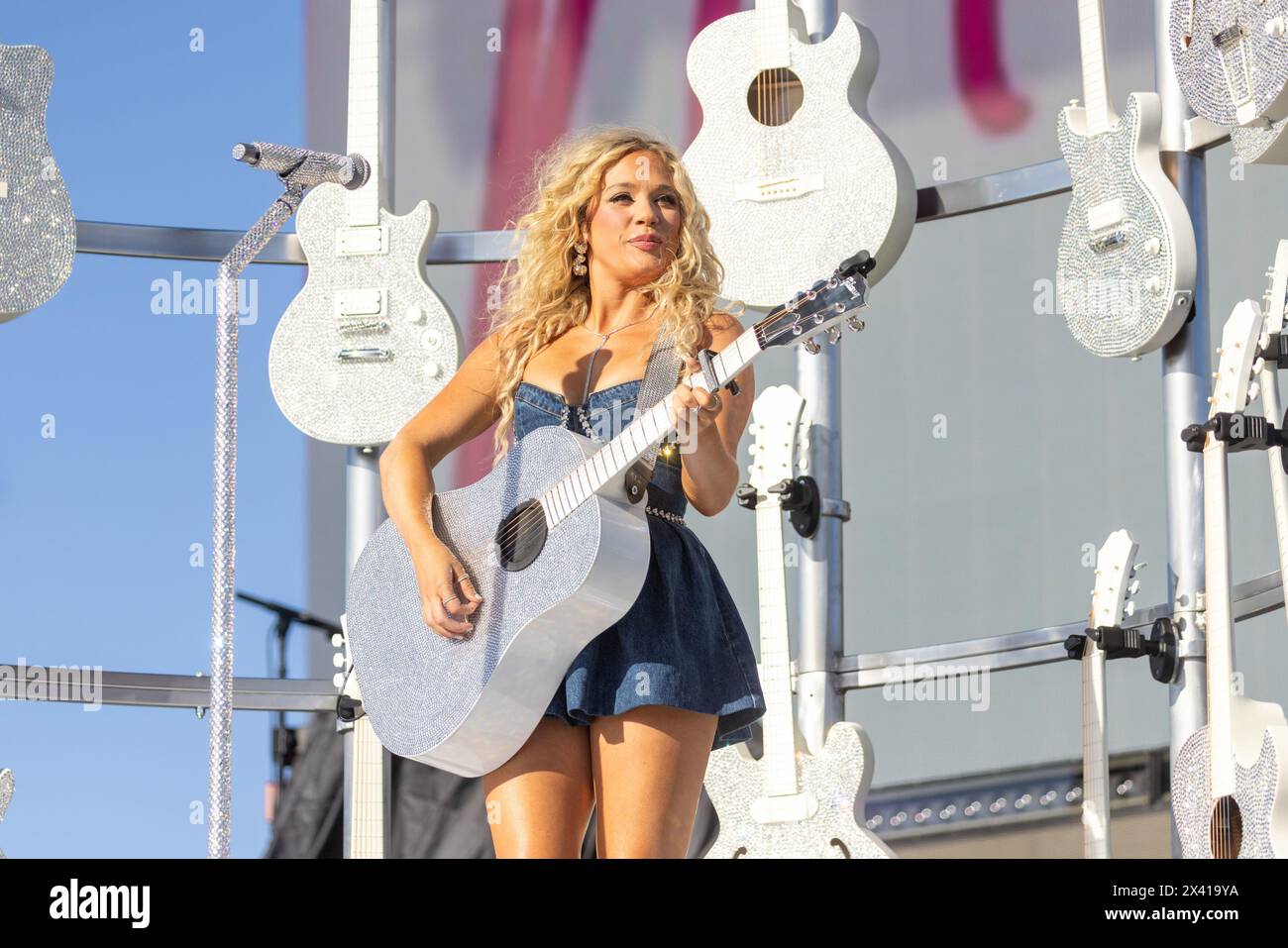 Indio, USA. 28th Apr, 2024. Megan Moroney during the Stagecoach Music ...