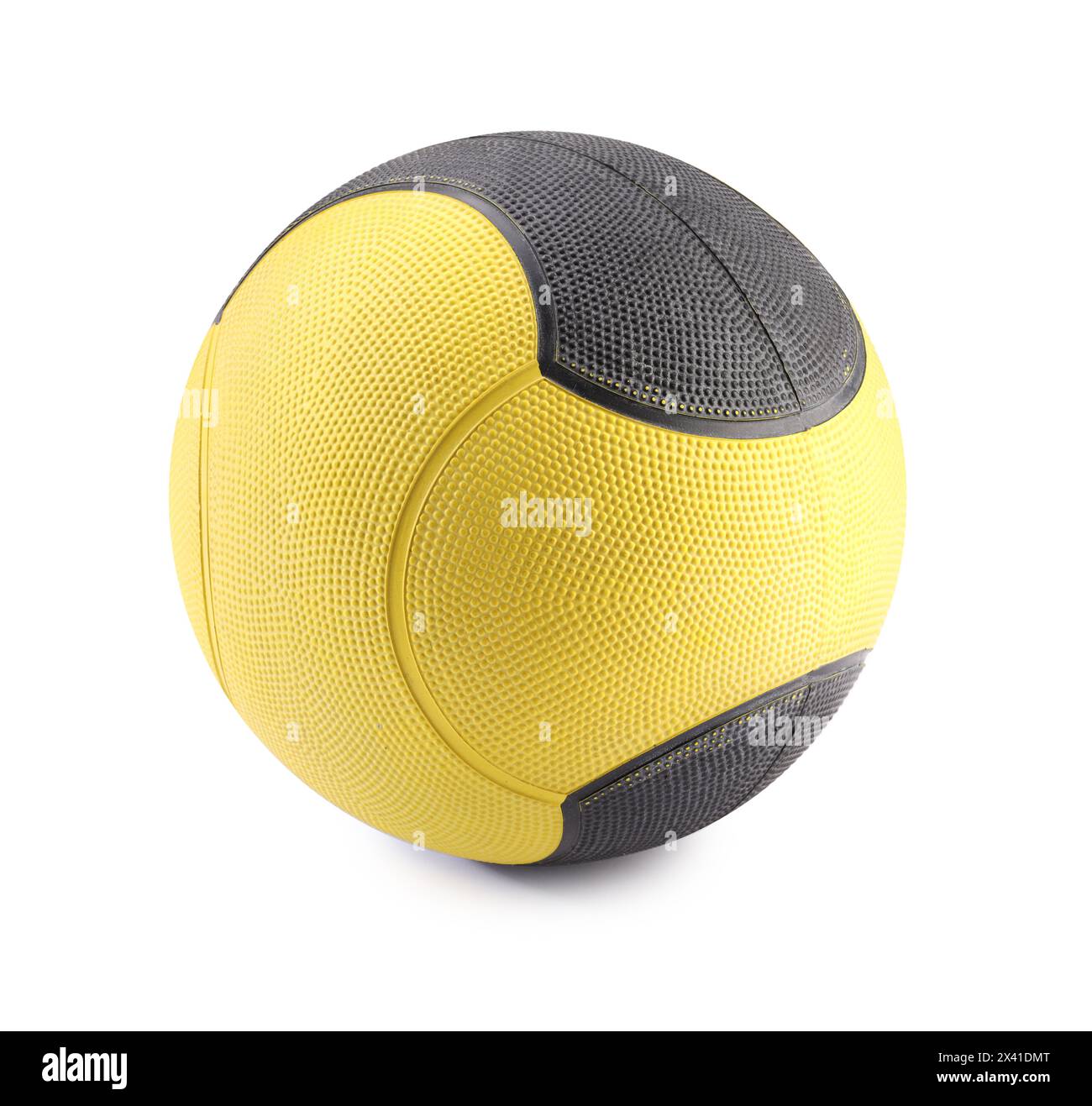 One rubber ball isolated on white. Sport equipment Stock Photo - Alamy