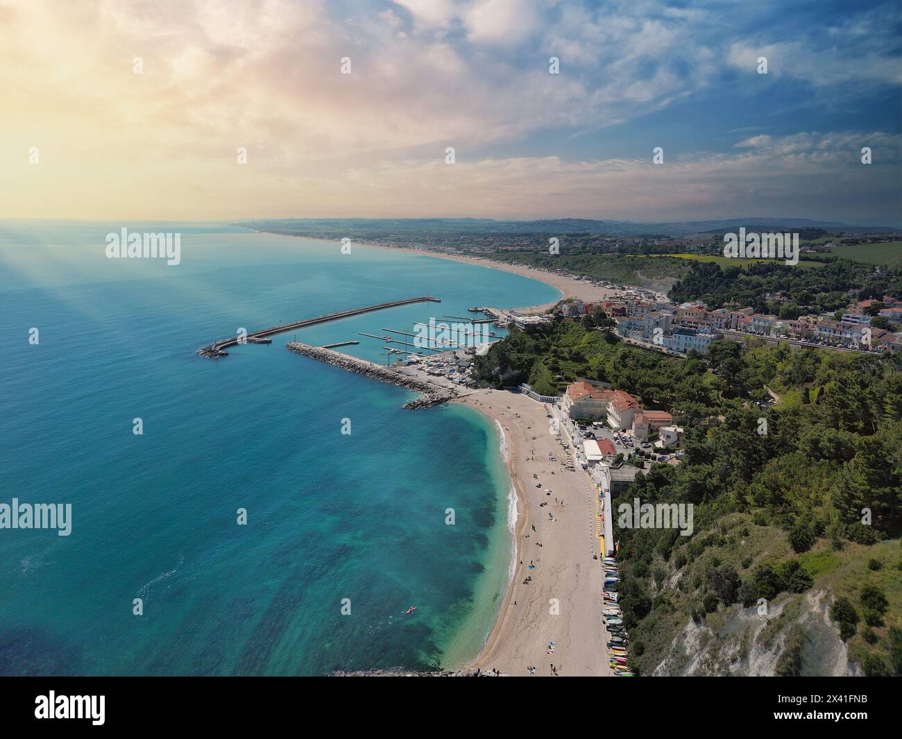 Numana port hi-res stock photography and images - Alamy