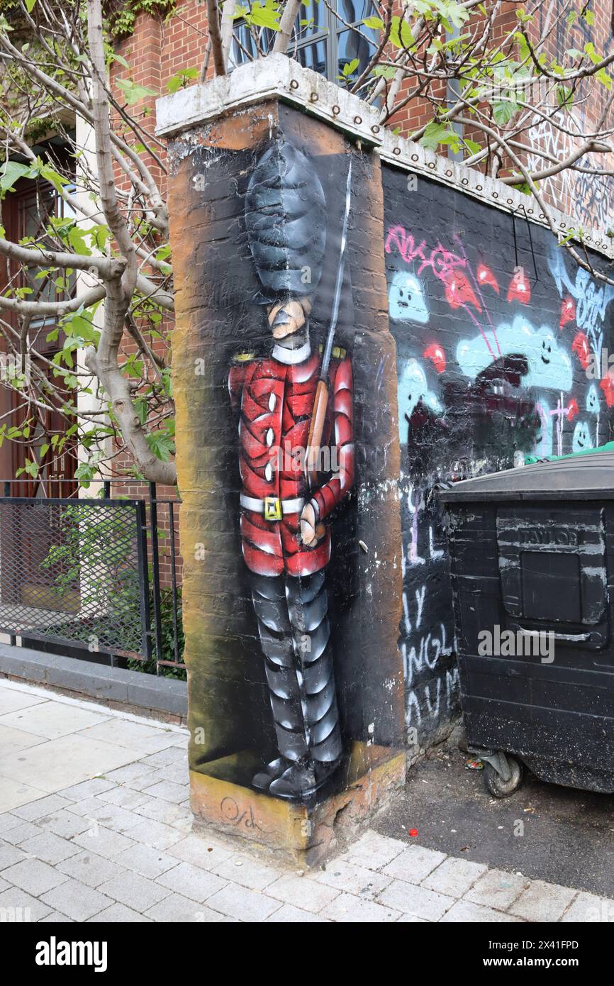 Street art, East London Stock Photo - Alamy