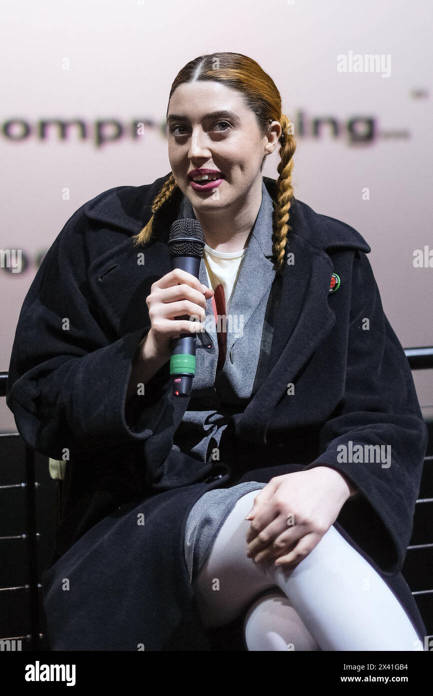 Luna Carmoon on stage at Mark Kermode in 3D on Monday 29 April 2024 at ...