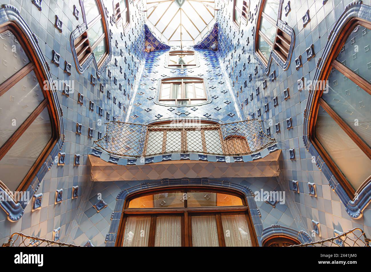 Barcelona, Spain - May 31st to 2019: Casa Batllo, Gaudi's creative ...