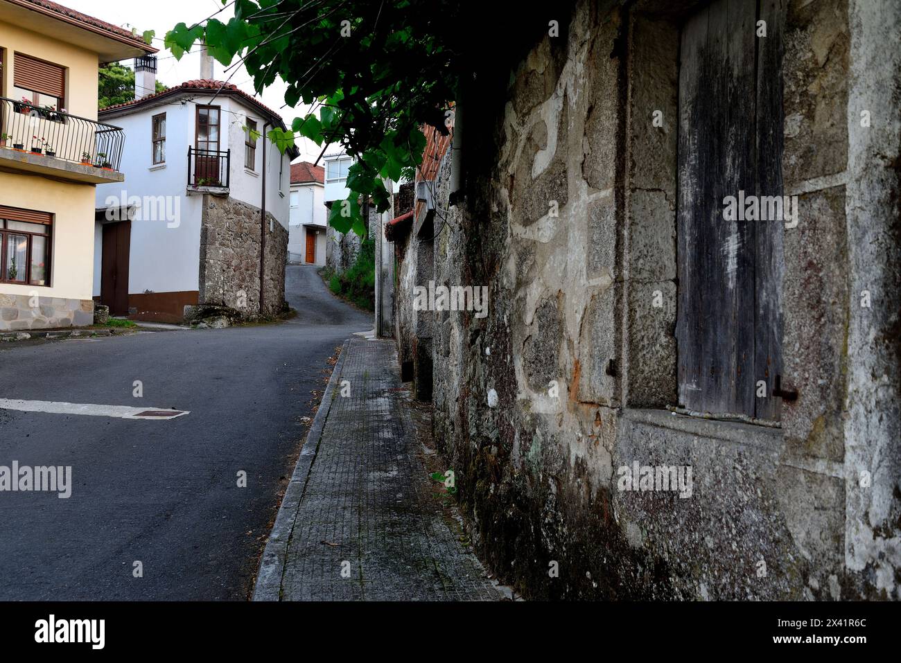 Old town of Taboada, Lugo, Spain Stock Photo - Alamy