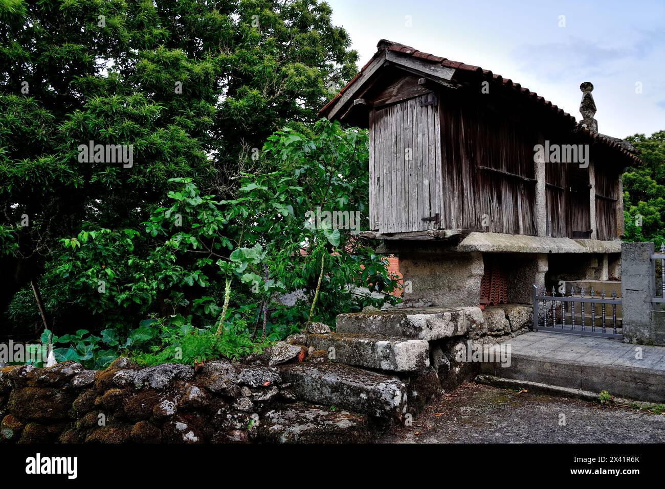 Old town of Taboada, Lugo, Spain Stock Photo - Alamy