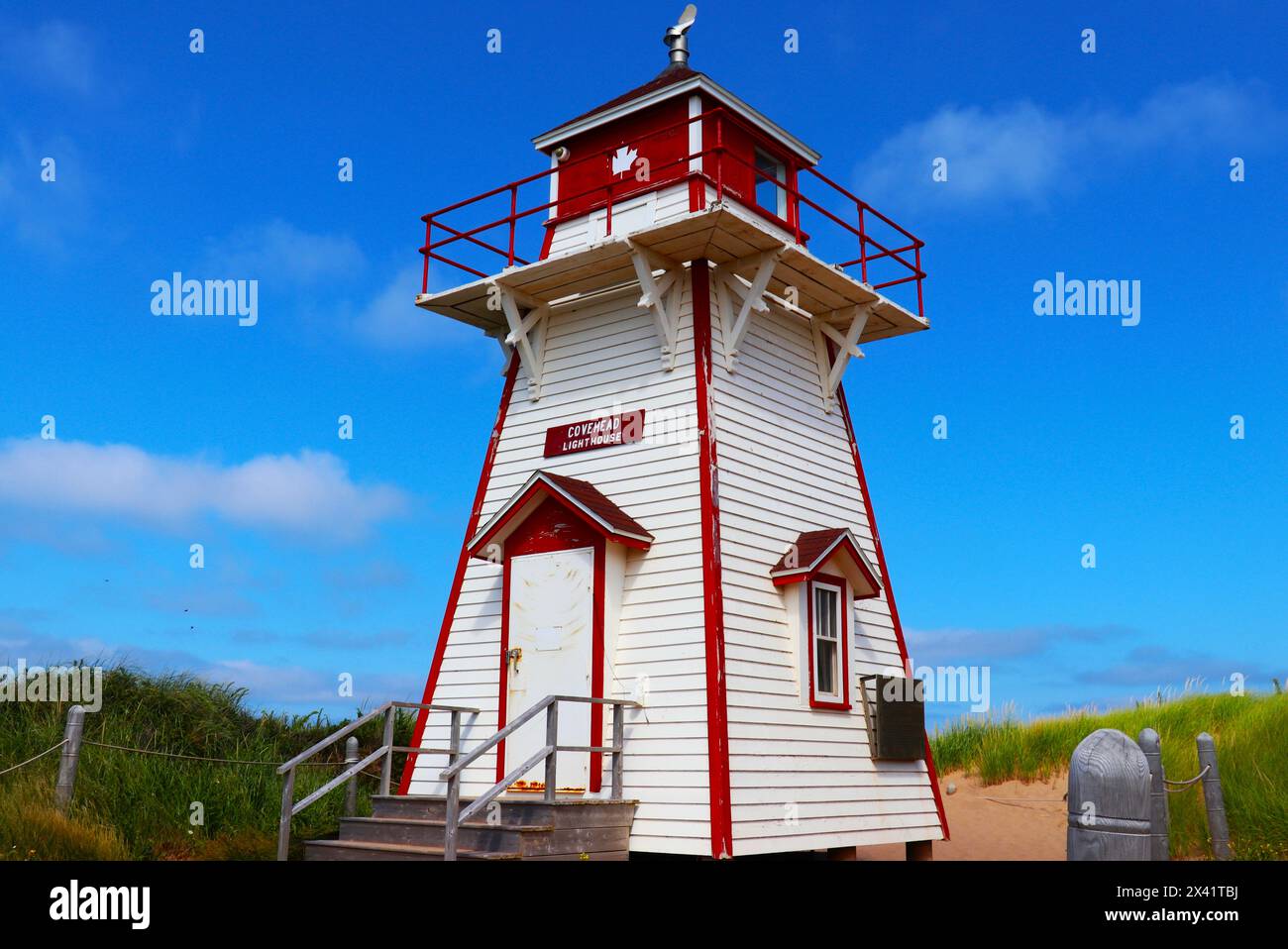 Covehead Lighthouse, Covehead, Prince Edward Island Stock Photo - Alamy