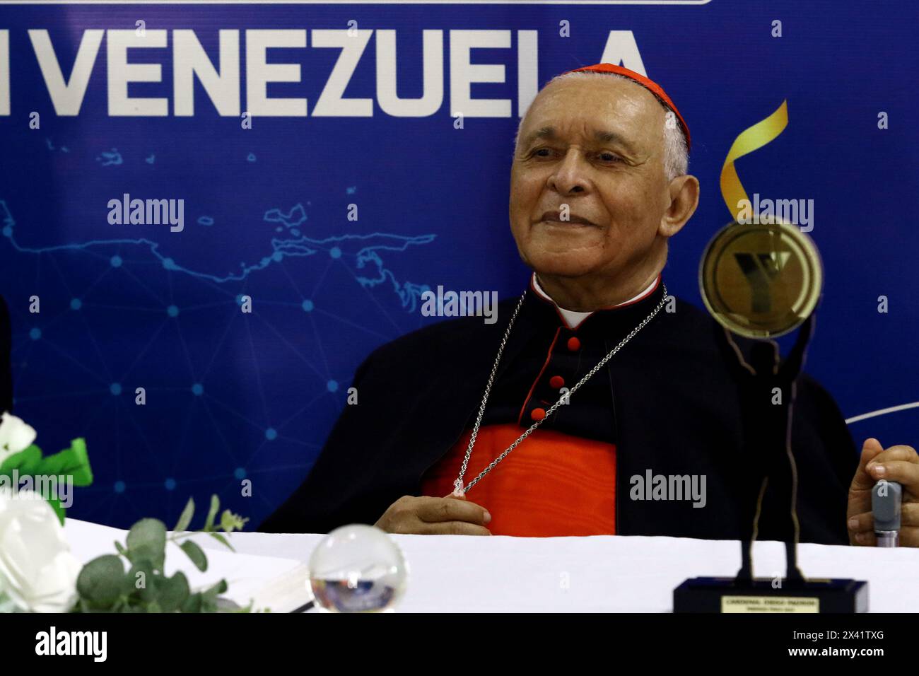 April 29, 2024: April 29, 2024. Cardinal Diego Padron Sanchez, visits ...