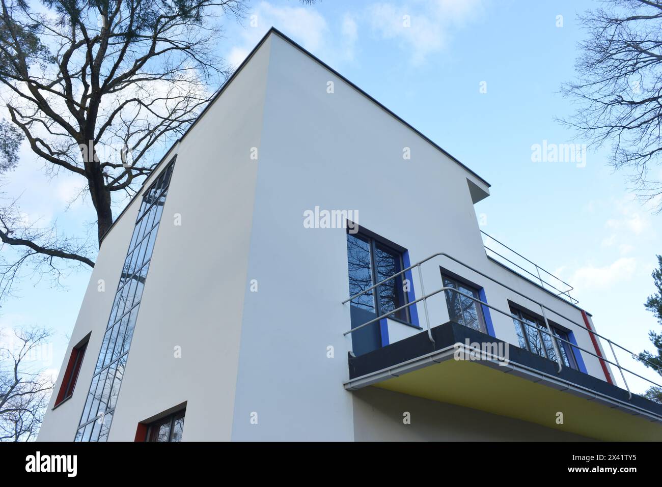 Architecture of the Masterhouse in Dessau, Germany Stock Photo - Alamy