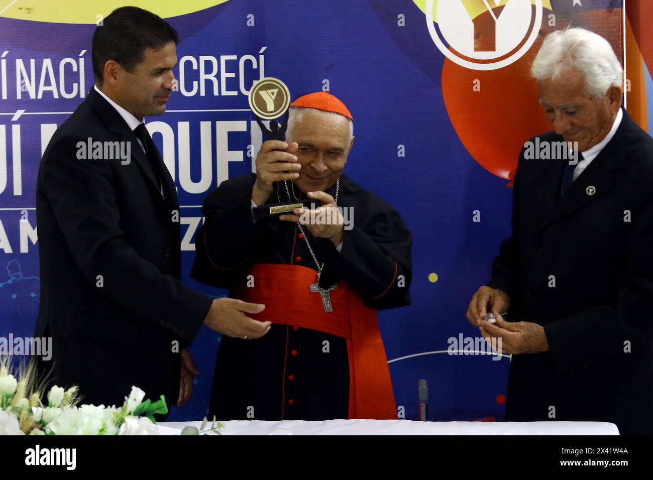 April 29, 2024: April 29, 2024. Cardinal Diego Padron Sanchez (C ...