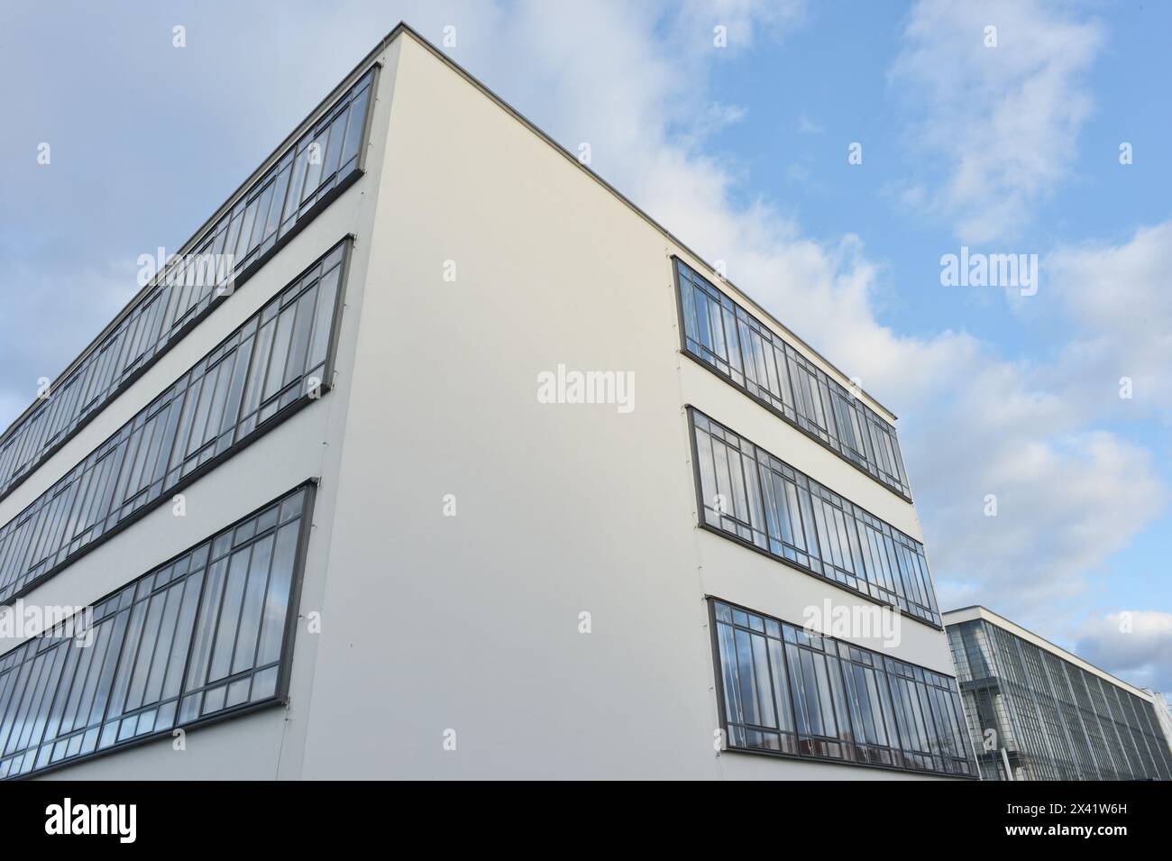 Dessau, Germany, famous Bauhaus buildings main school buildings Stock ...