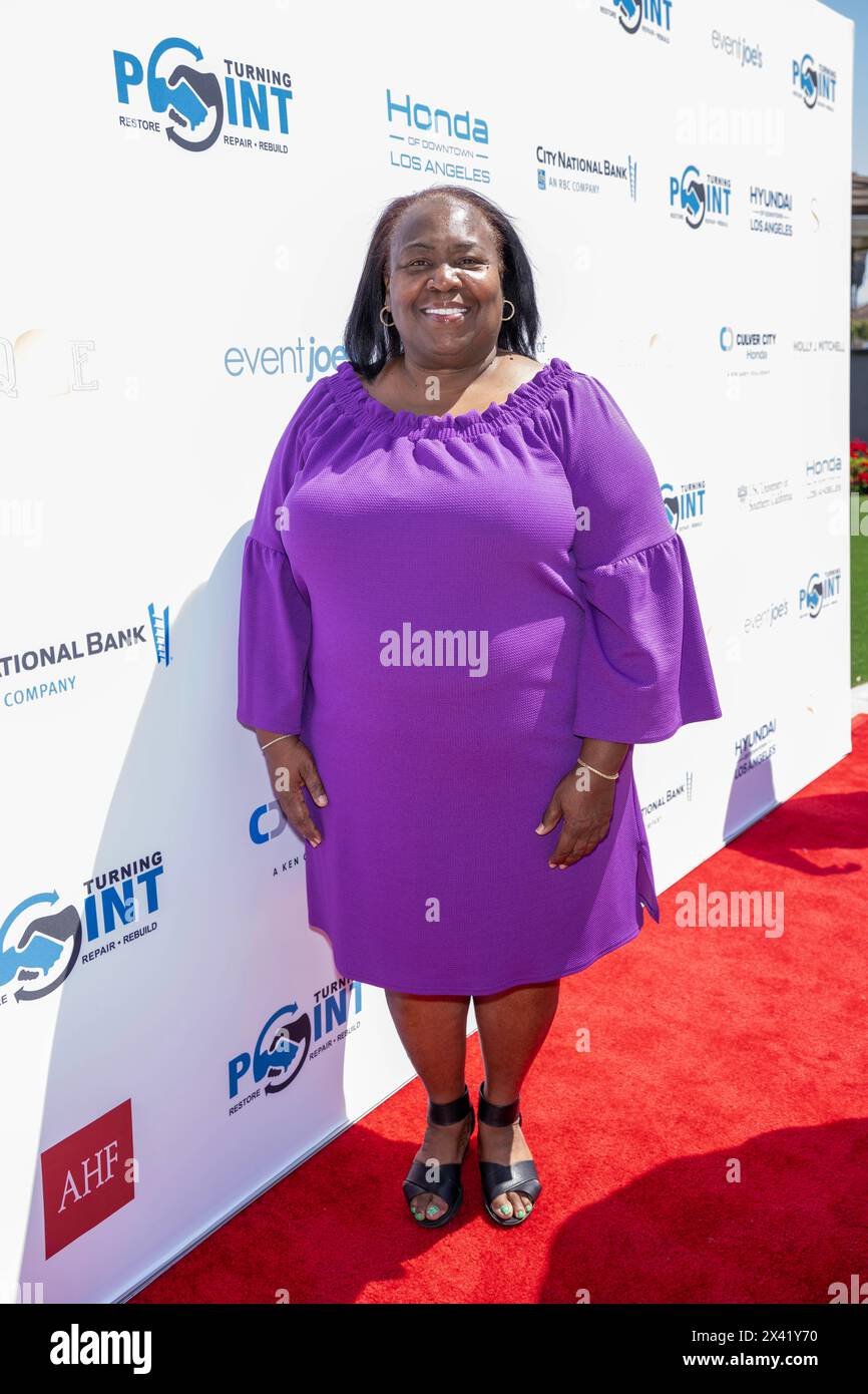 Los Angeles, USA. 28th Apr, 2024. Board Secretary Pamela Paige attends ...