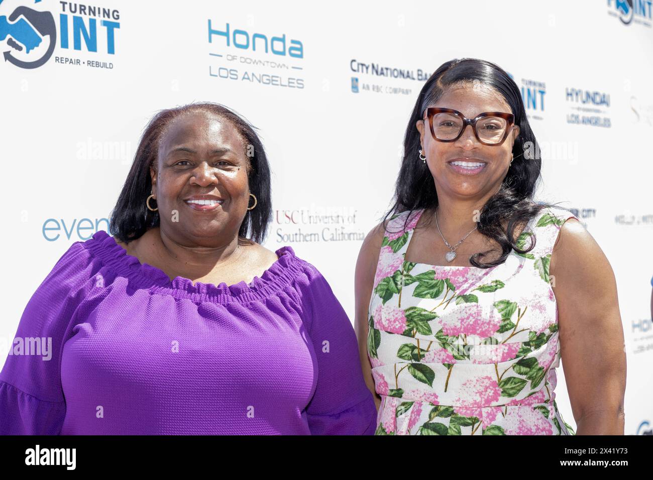 Los Angeles, USA. 28th Apr, 2024. Board Secretary Pamela Paige, Founder ...