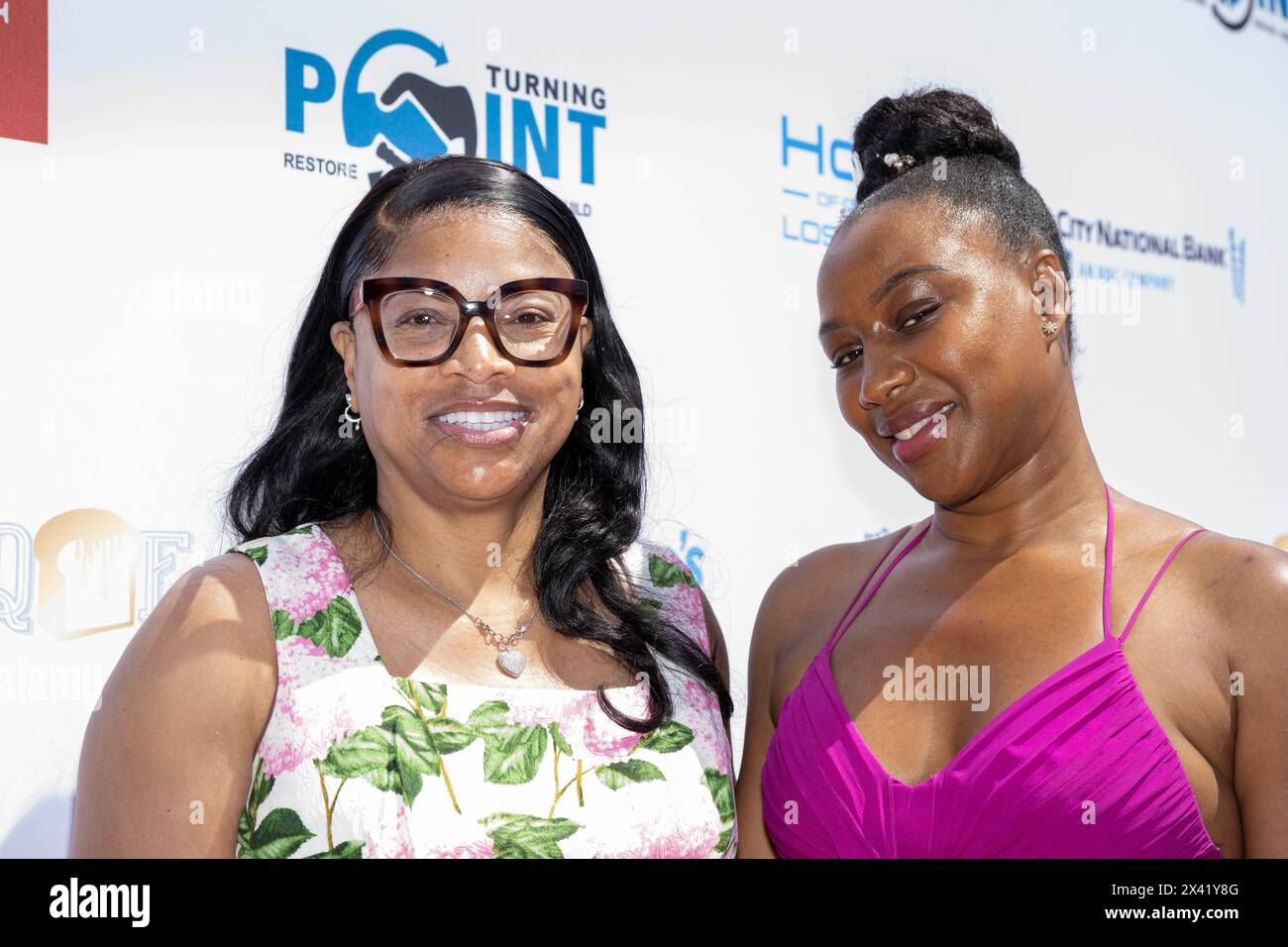 Los Angeles, USA. 28th Apr, 2024. Founder and Exec Director Michelle ...