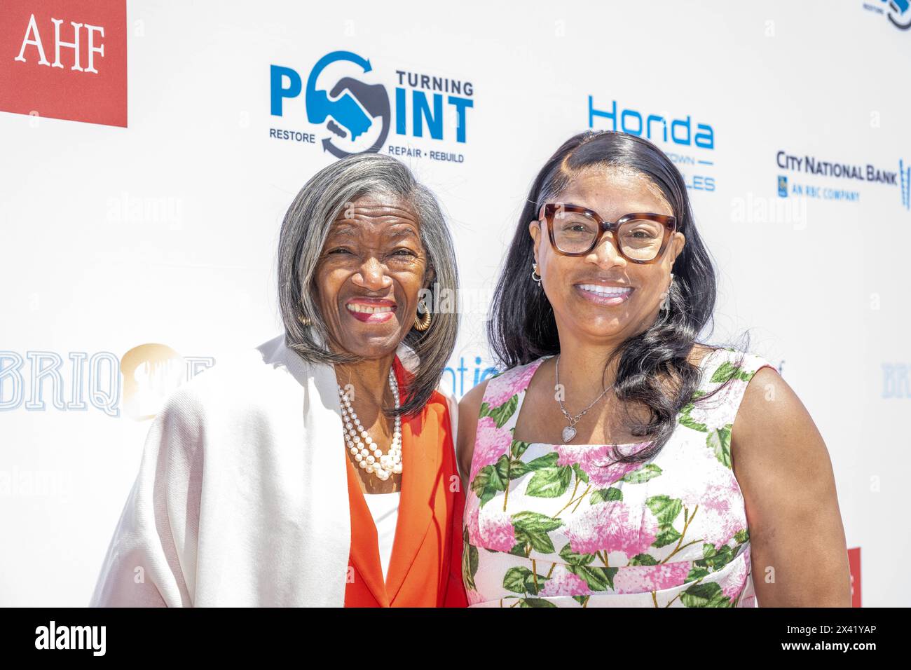 Los Angeles, USA. 28th Apr, 2024. Compton Mayor Emma Sharif, Founder ...