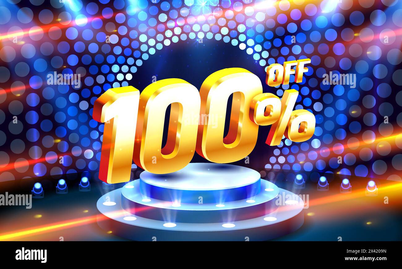 100 off Stock Vector Images - Alamy