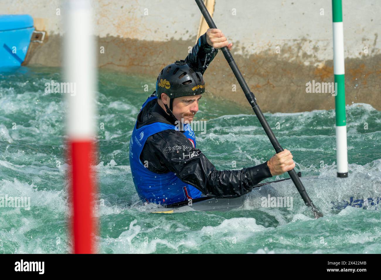 April 26, 2024: Ethan Watt (29) during US Olympic Mens Kayak Team ...