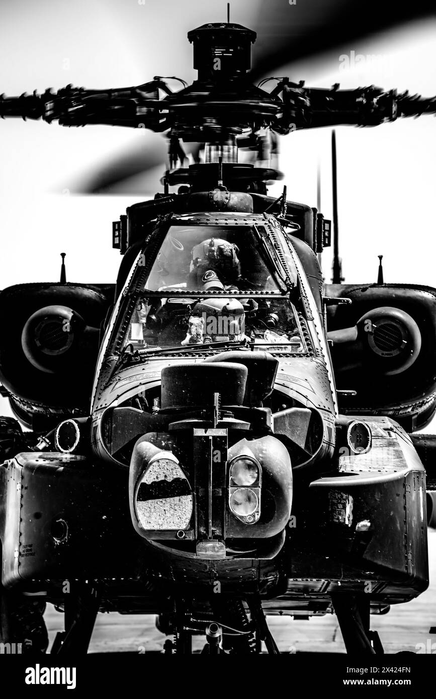 AH-64 pilots assigned to the 1st Attack Battalion, 82nd Combat Aviation ...