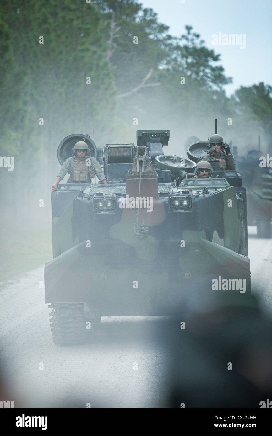 U.S. Marines with 2nd Amphibious Assault Battalion, 2nd Marine Division ...