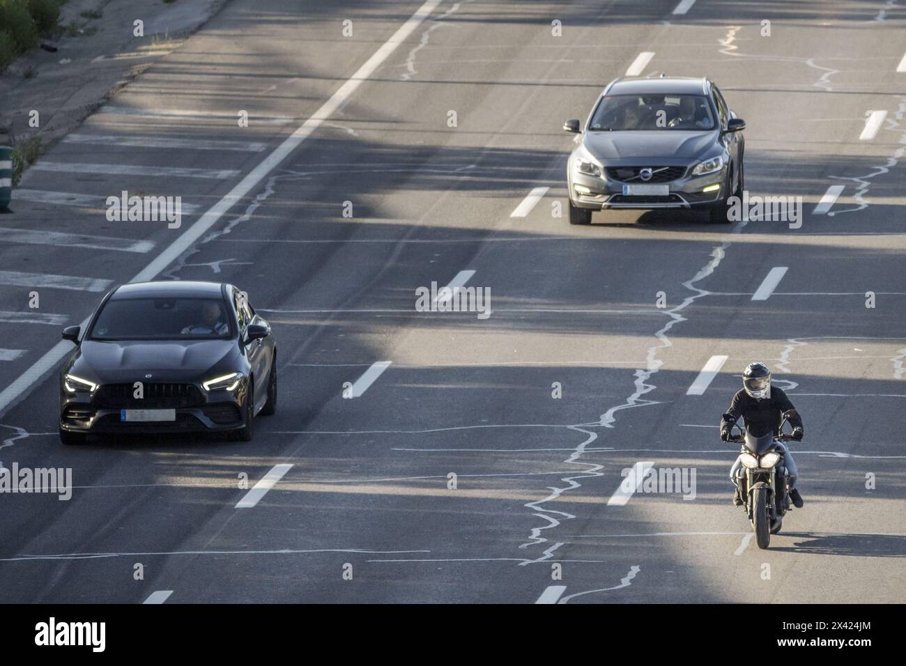 Driving lanes vector hi-res stock photography and images - Alamy