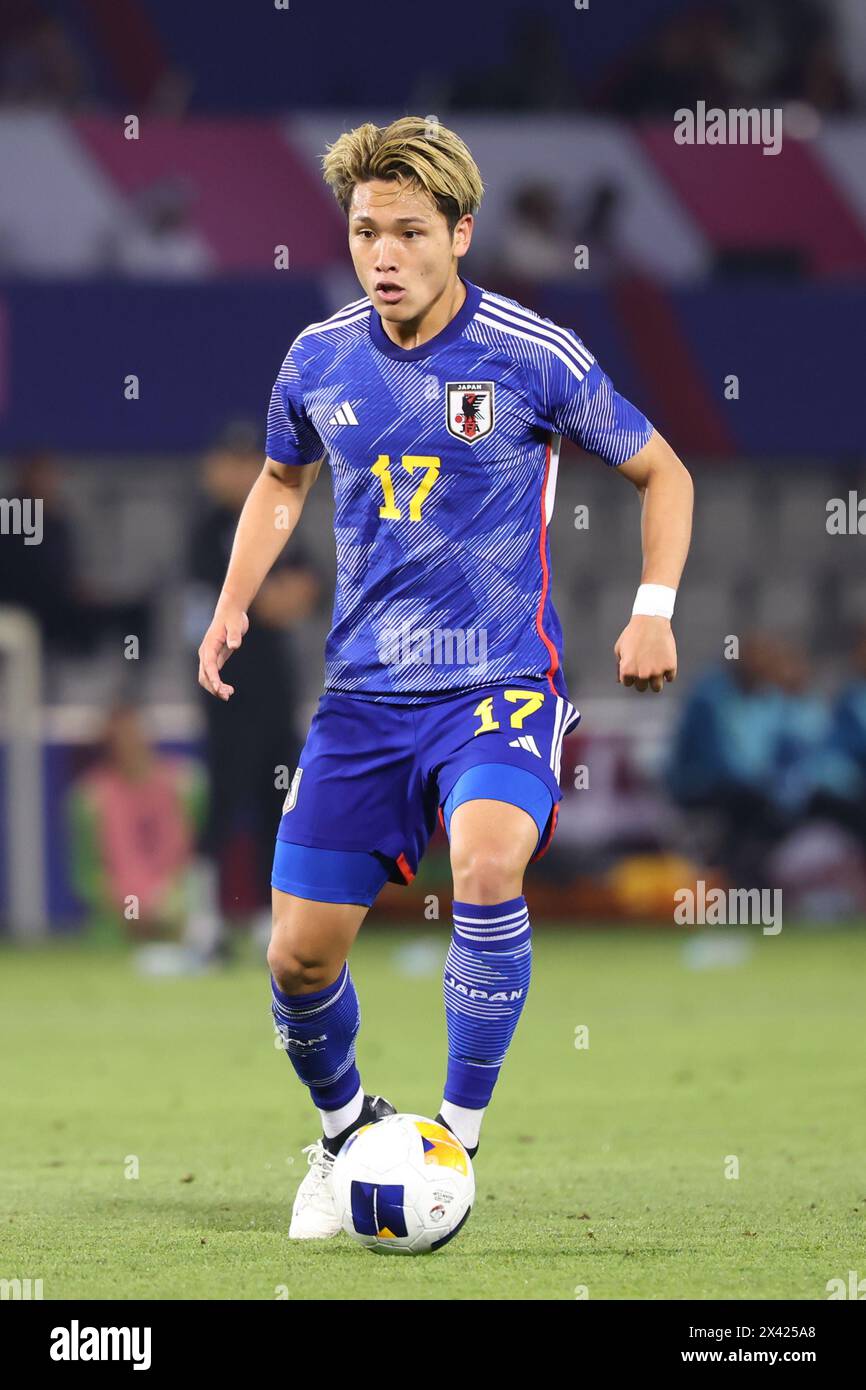 Doha, Qatar. 29th Apr, 2024. Kuryu Matsuki (JPN) Football/Soccer : AFC ...