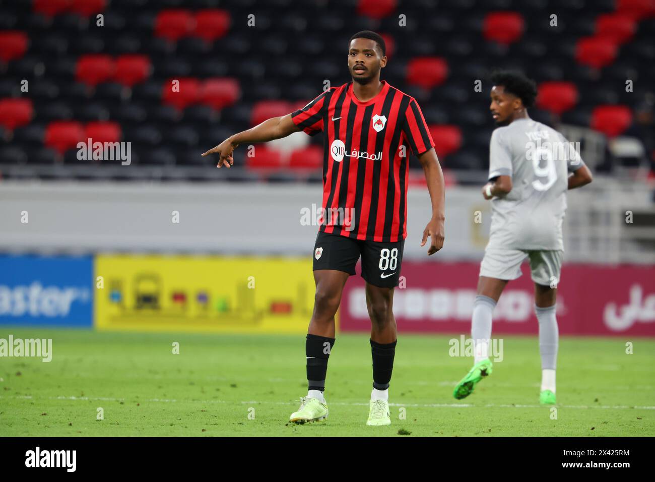 Doha, Qatar. 28th Apr, 2024. Mutasem Moameen (Al-Rayyan) Football ...