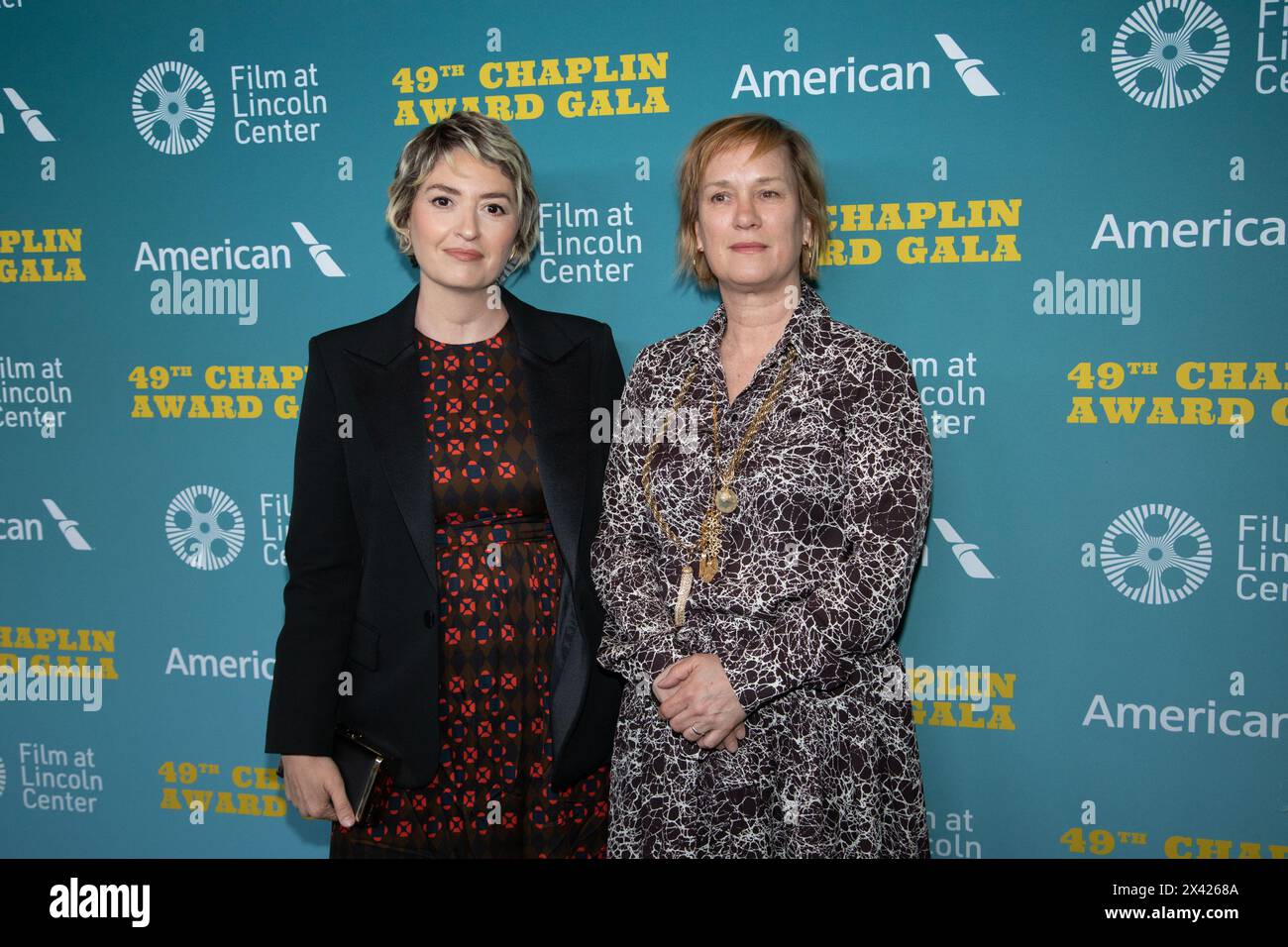 New York, United States. 29th Apr, 2024. Anne Carey and Marielle Heller ...