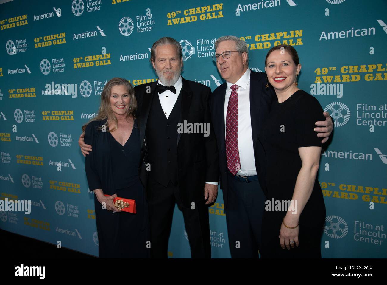 New York, United States. 29th Apr, 2024. Susan Geston, Jeff Bridges ...