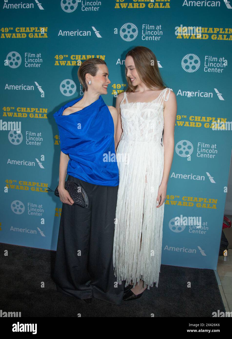 New York, United States. 29th Apr, 2024. Sarah Paulson and Ella Beatty ...