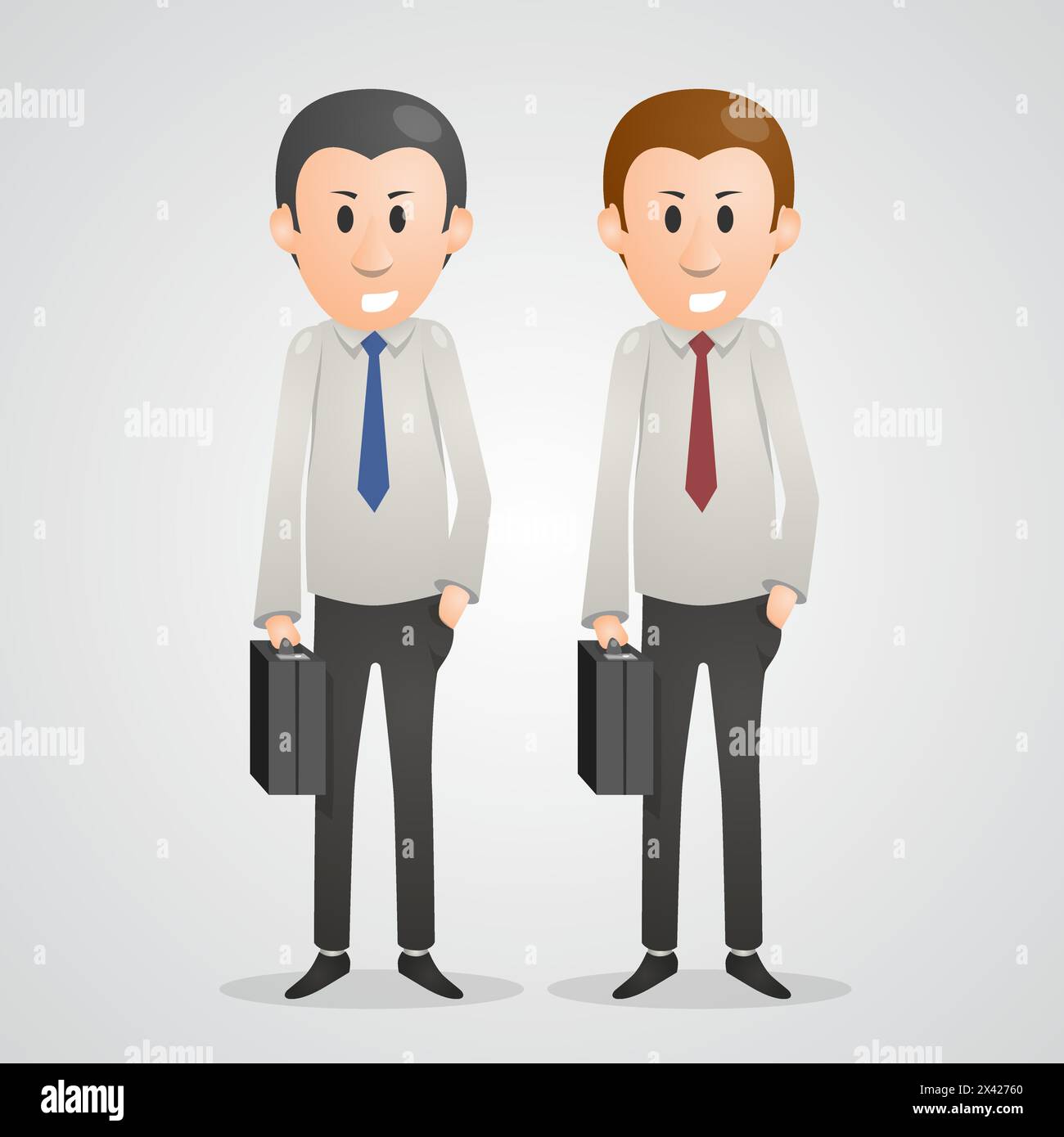 Office men art people business. Vector illustration Stock Vector Image ...