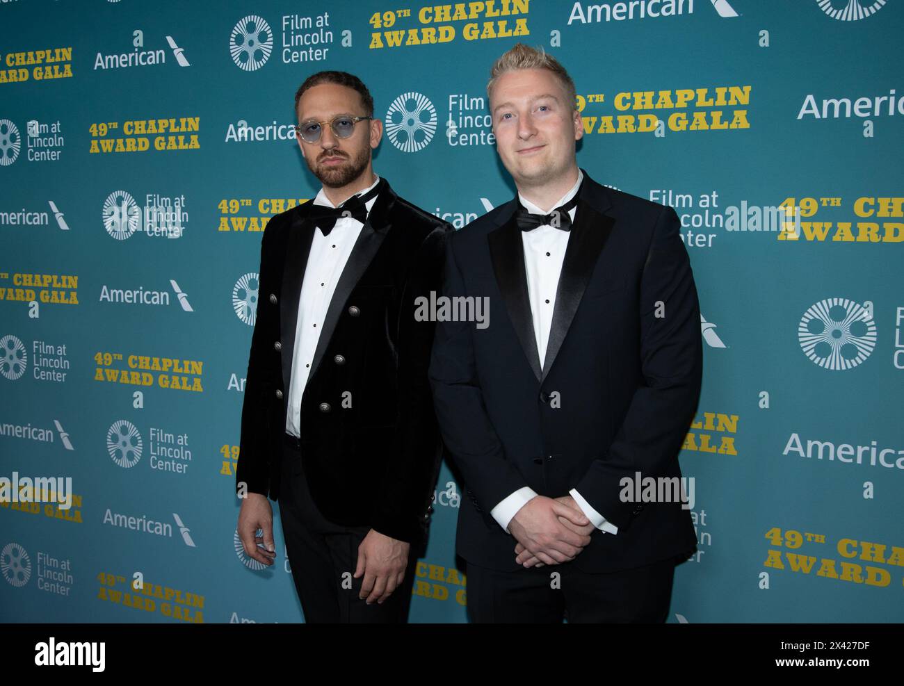 New York, United States. 29th Apr, 2024. Riccardo Feron and James ...
